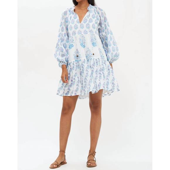 Oliphant | Dresses | New Oliphant Balloon Sleeve Dress In Lilac Selva ...